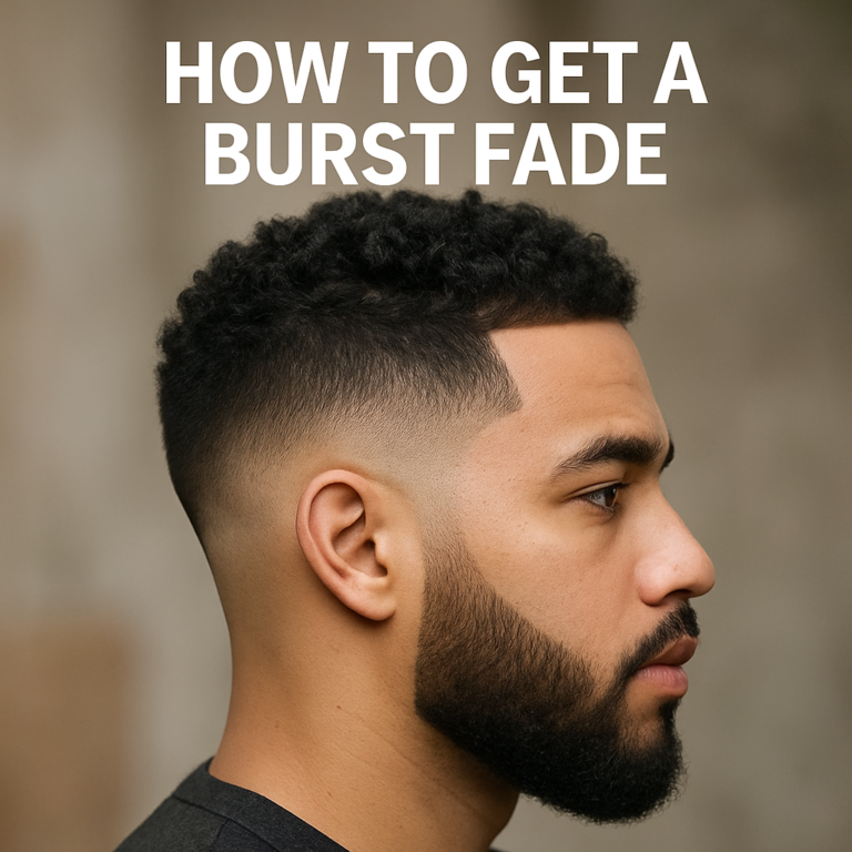 How to Get a Burst Fade: Step-by-Step Guide for Men Hair